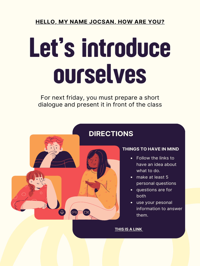 Beginner Dialogue: Self-Introduction Tips | PDF | Self-Improvement