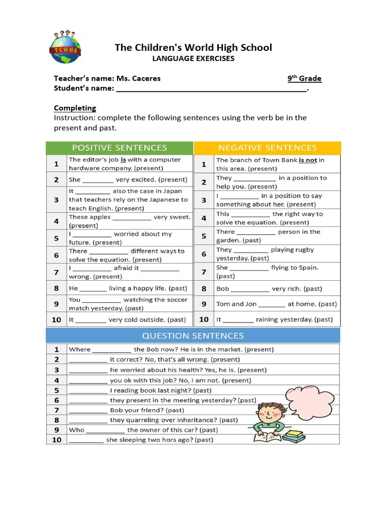 9th Grade Language Exercises | PDF | Language Arts & Discipline