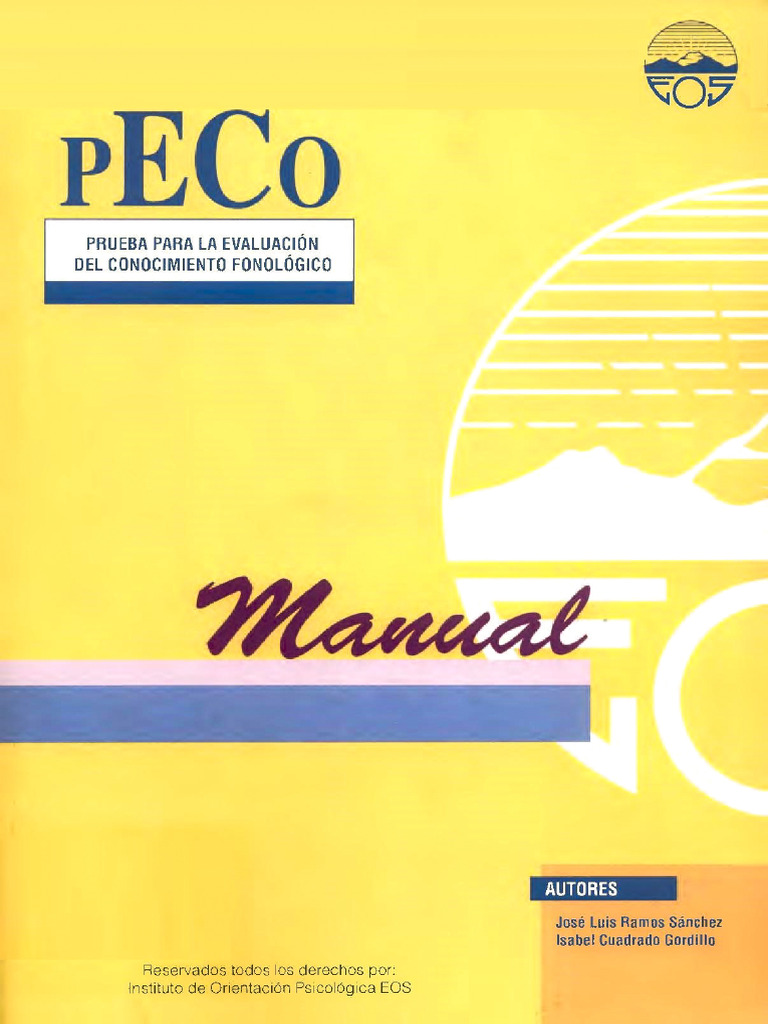 PECO Manual - Parte1 | PDF