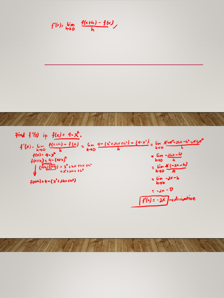 The Differentiation Rules Involving Algebraic Functions | PDF