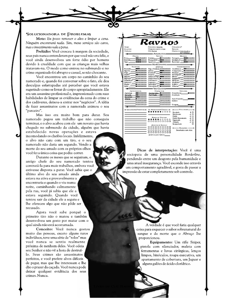 Personagens RAVNOS | PDF