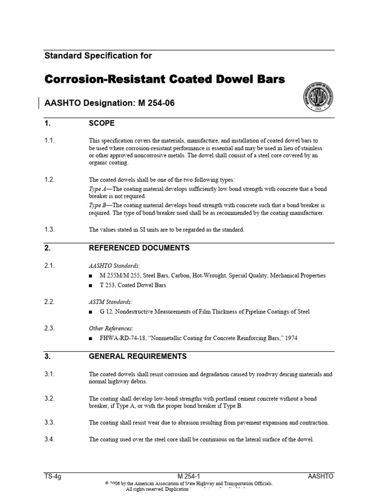 M254 | PDF | Corrosion | Concrete