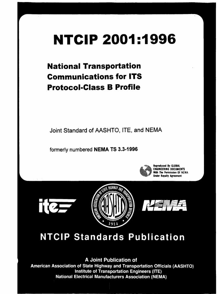 Ntcip 2001 | PDF | Computer Network | Osi Model