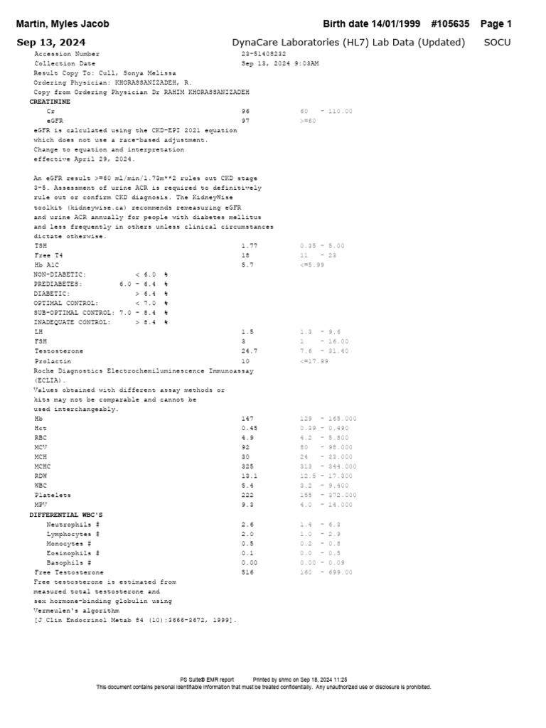 Export MM SHMC 20240918 | PDF | Endocrine System | Endocrinology