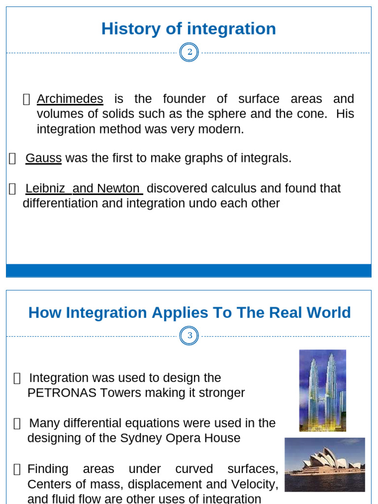 Numerical Integration | PDF | Integral | Area