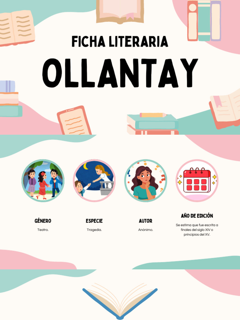 Ficha Literaria de La Obra Literaria Ollantay | PDF