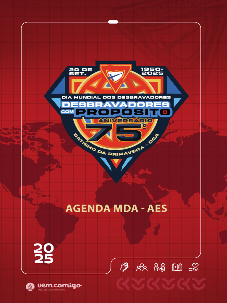 DBV - Agenda 2025 - AES | PDF | Igreja Adventista do Sétimo Dia | Batismo