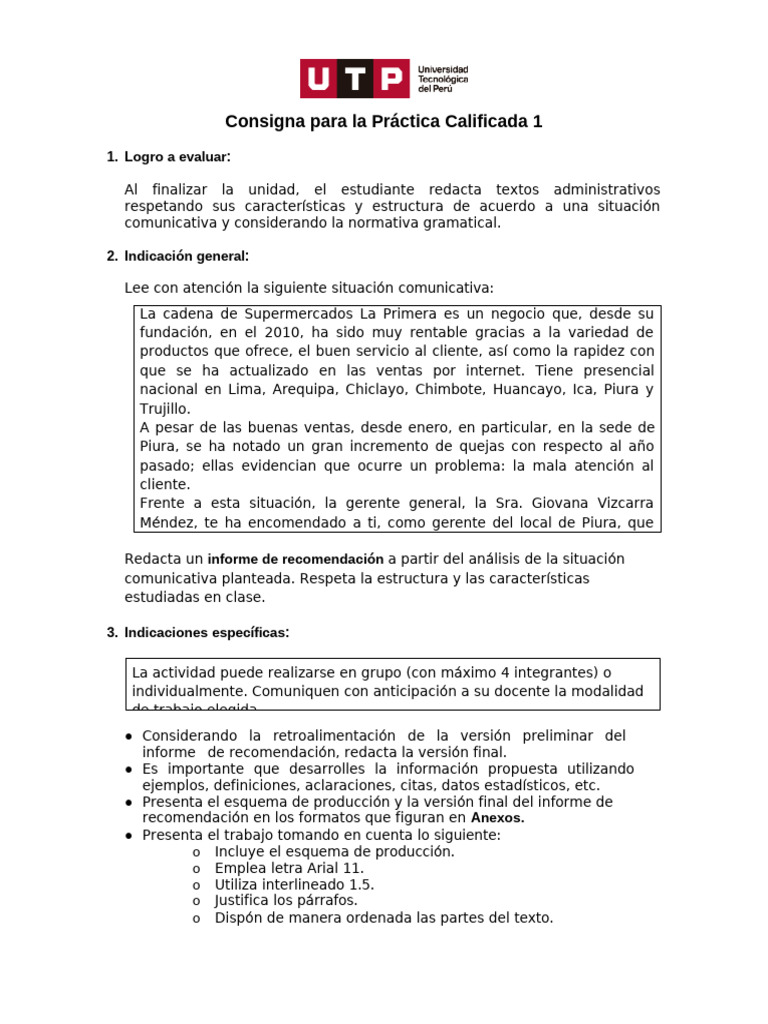 2 - Consigna | PDF | Puntuación | Marketing