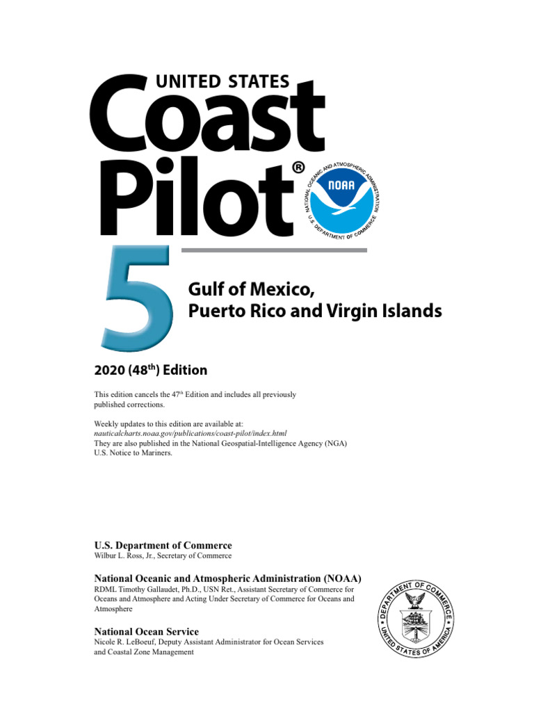 US Coast Pilot 5 | PDF