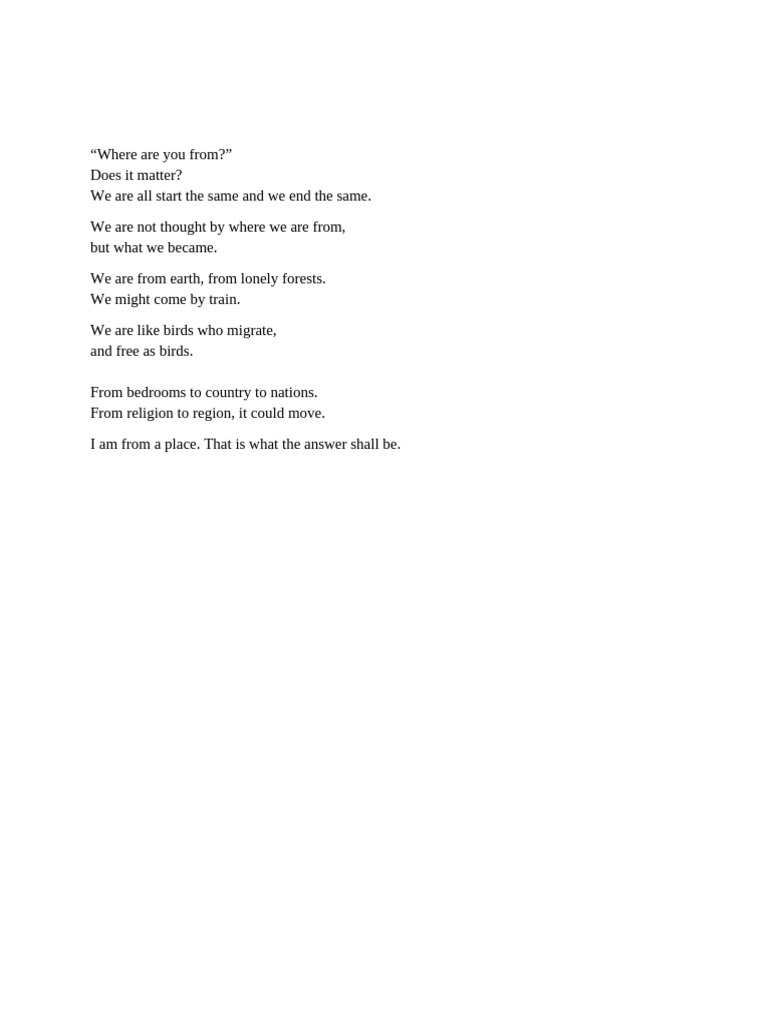 English Poems and Stuff | PDF | Poetry