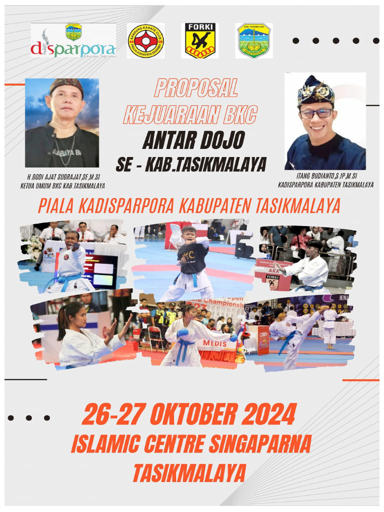 Proposal Utk Dojo BKC Kadisparpora 2024 | PDF