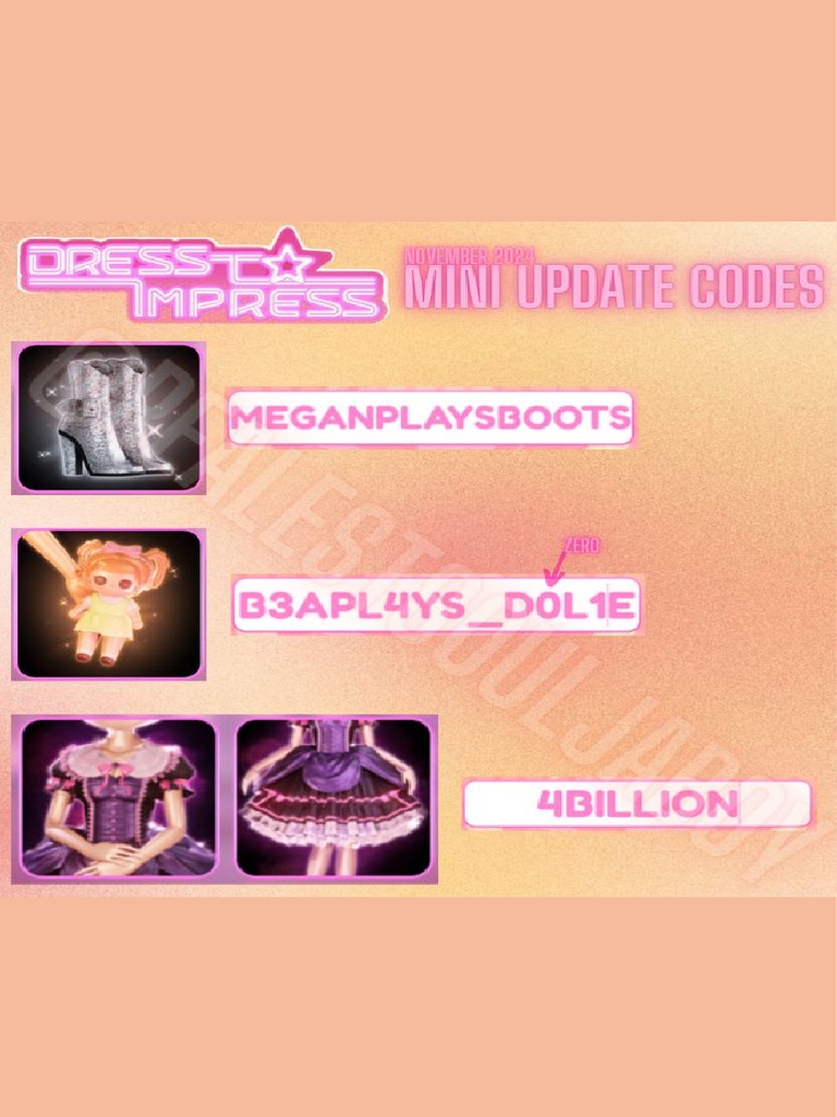 DTI November Mini Update Codes | PDF