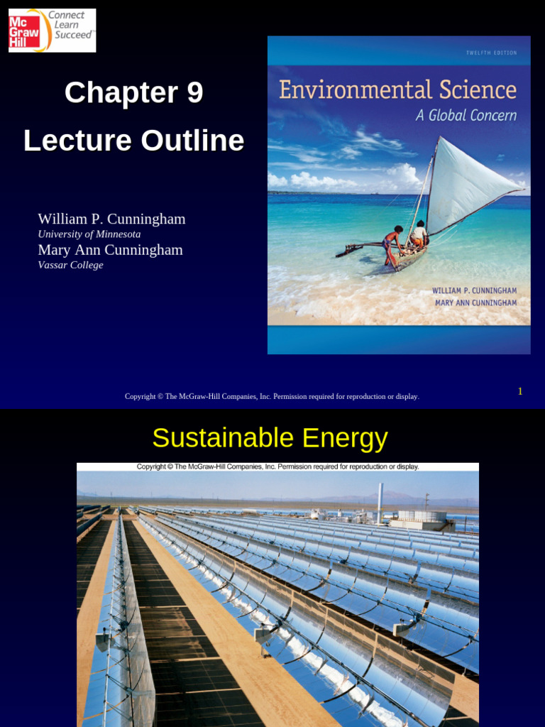 CH 9 Part 2 Sustainable Energy | PDF | Solar Energy | Fuel Cell