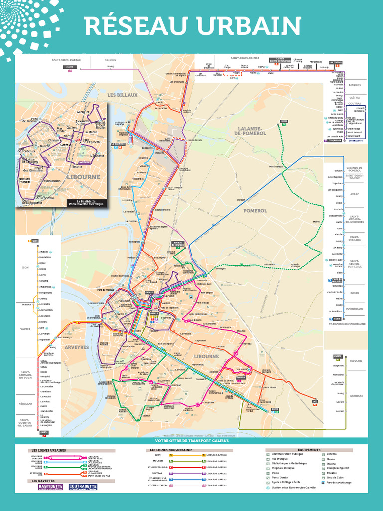 Réseau de Transport Urbain à Libourne | PDF
