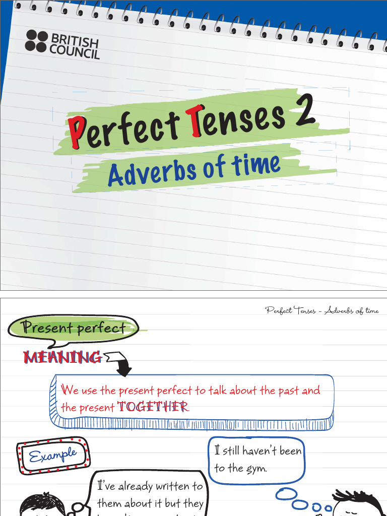 British Council Myclass Pre-Int Perfect Tenses2 Summary | PDF | Verb ...