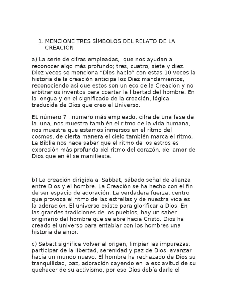 Símbolos de la Creación y Evolución | PDF | Amor | Dios