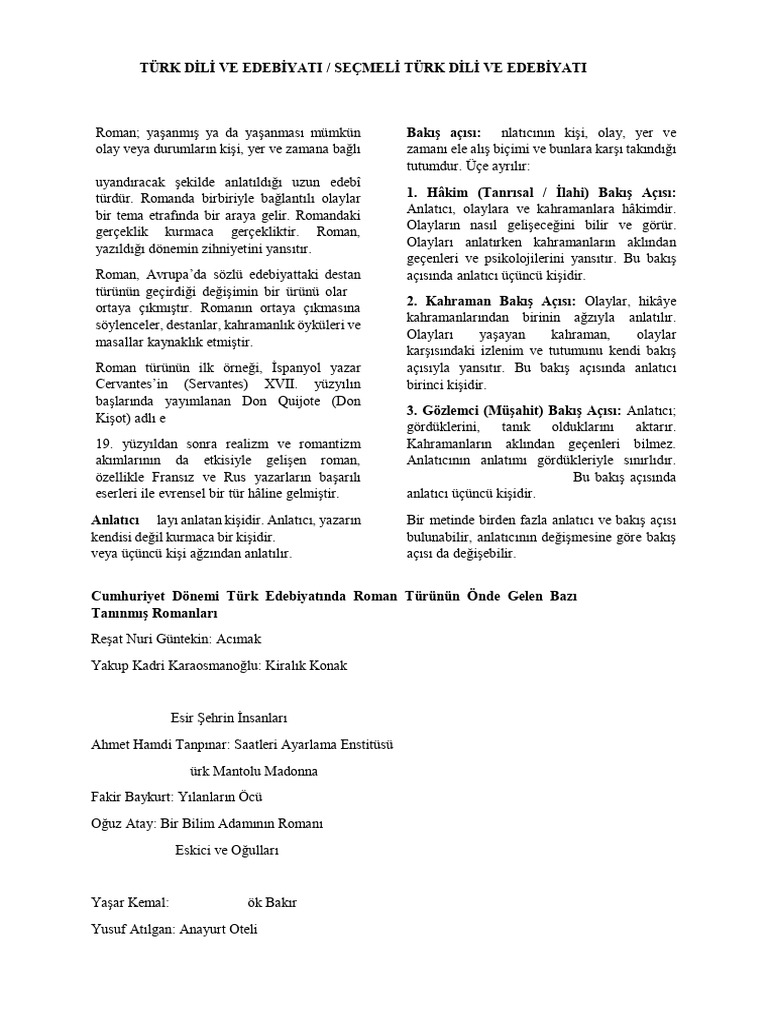 12 Tde Ders Notu 2-2 | PDF