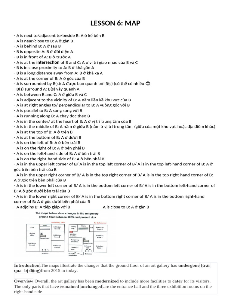 Lesson 6 Map | PDF