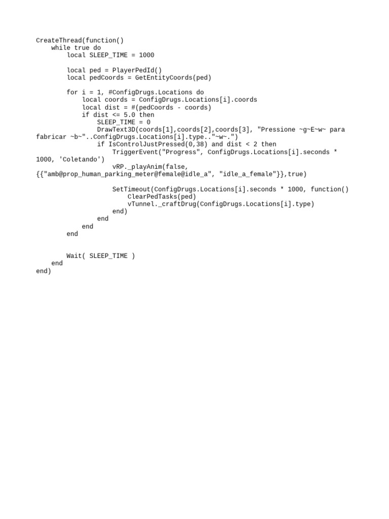 Cliente For FiveM Base Man Hey | PDF | Teaching Methods & Materials