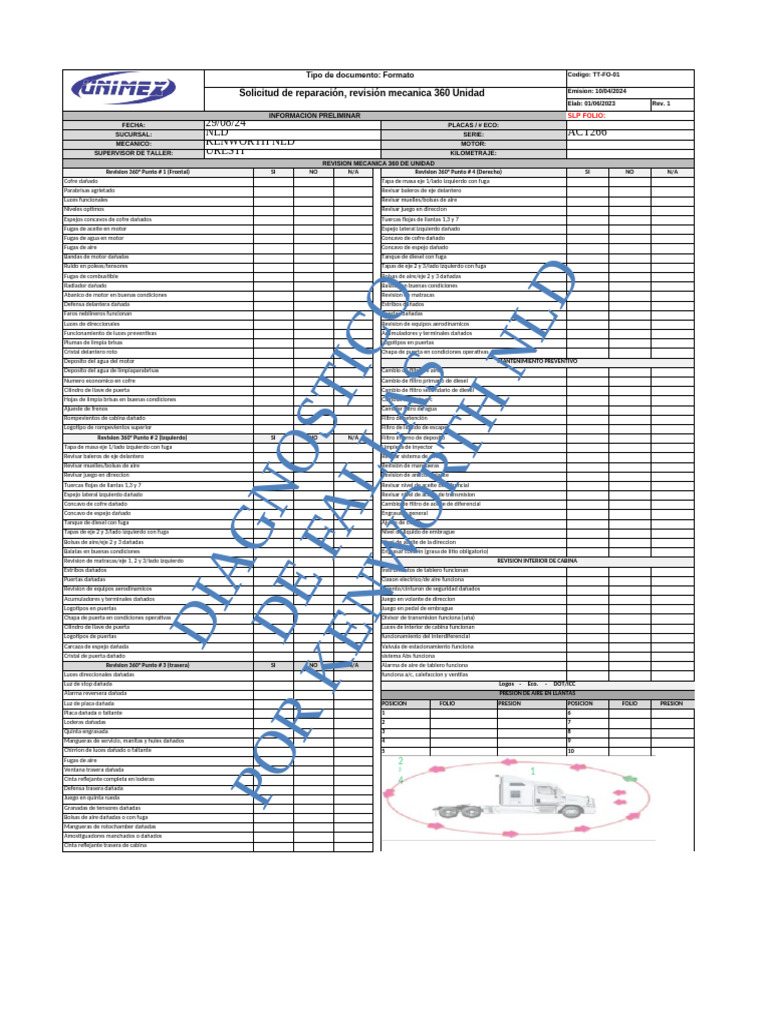 Checklist 266 | PDF | Embrague | Tecnología de vehículos