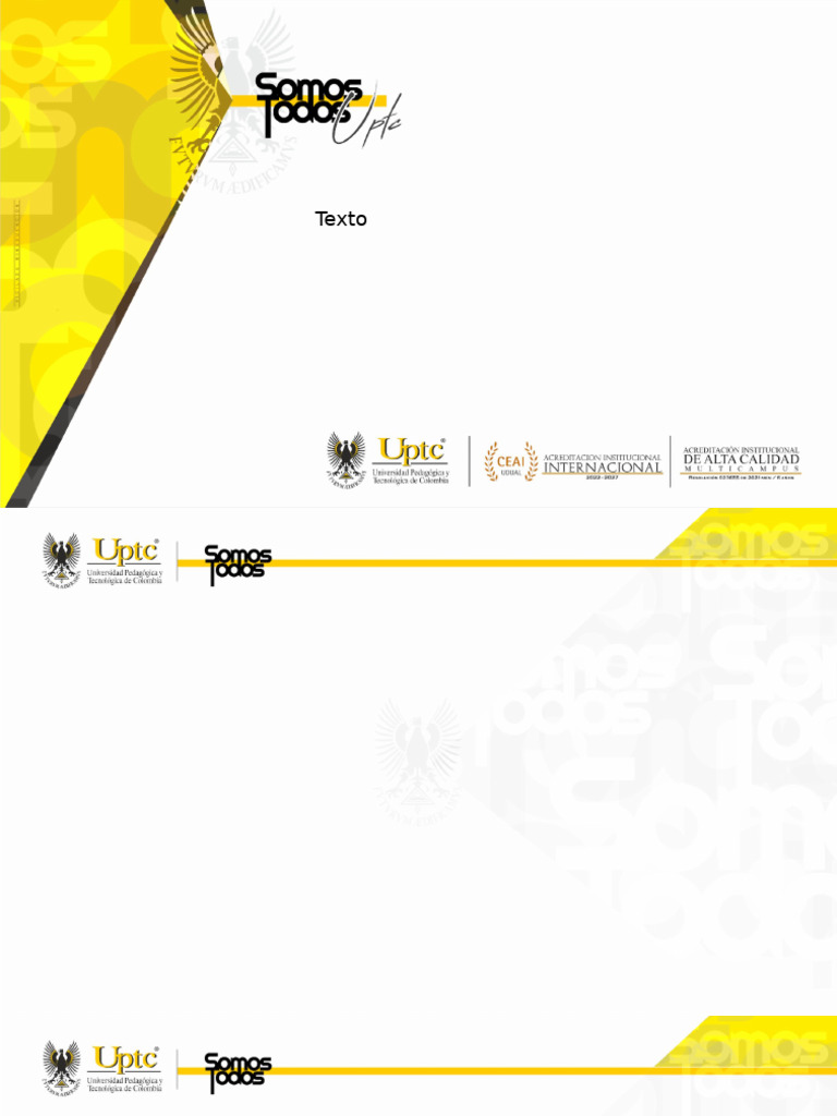 Plantilla Institucional Uptc | PDF