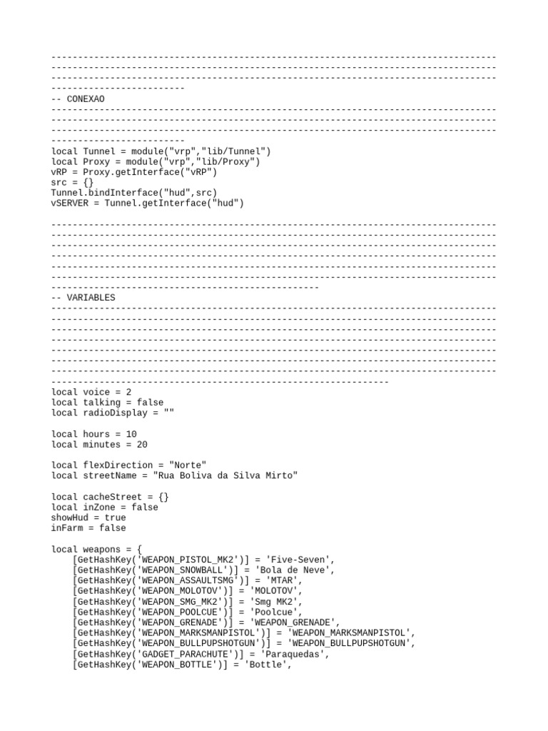 Client of FiveM Lotusgroup Hud | PDF | Computer Architecture | Utility Software