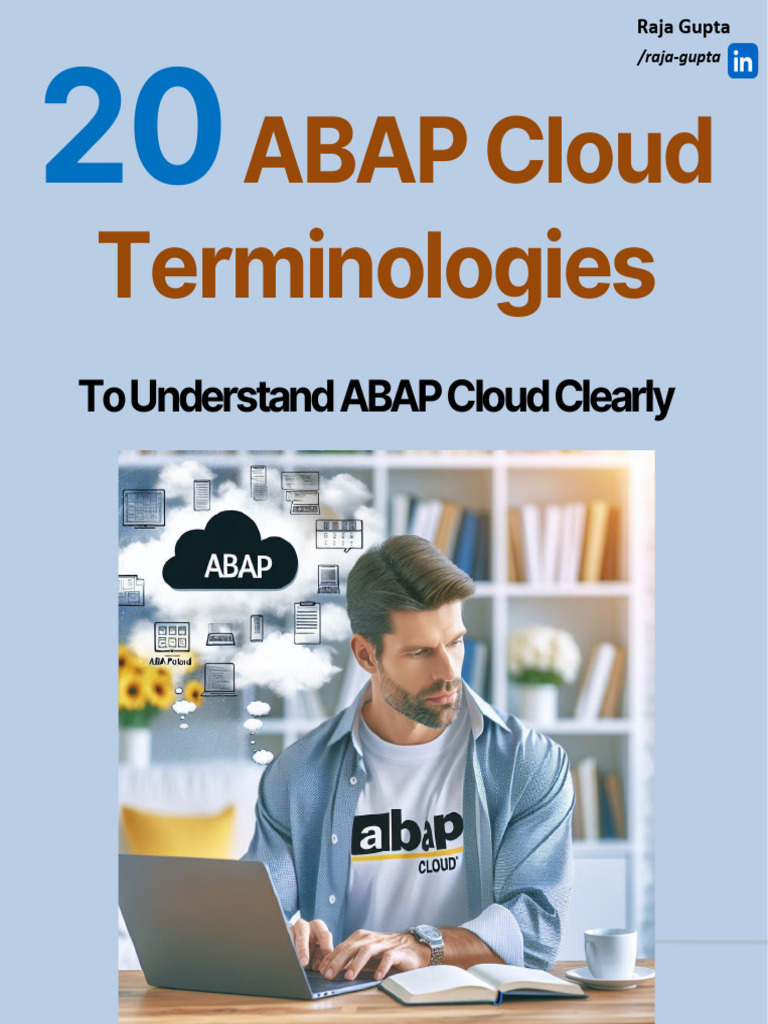 ABAP Cloud Terminologies Guide | PDF | Eclipse (Software) | Software Design