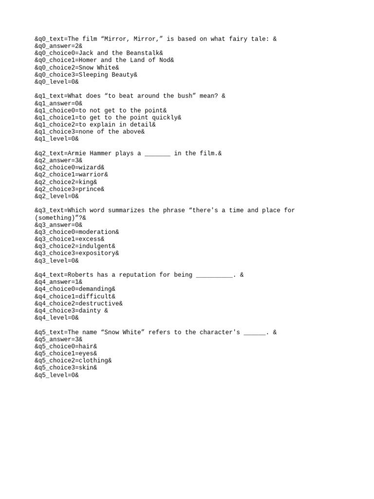 Quizmaker Sample2 | PDF