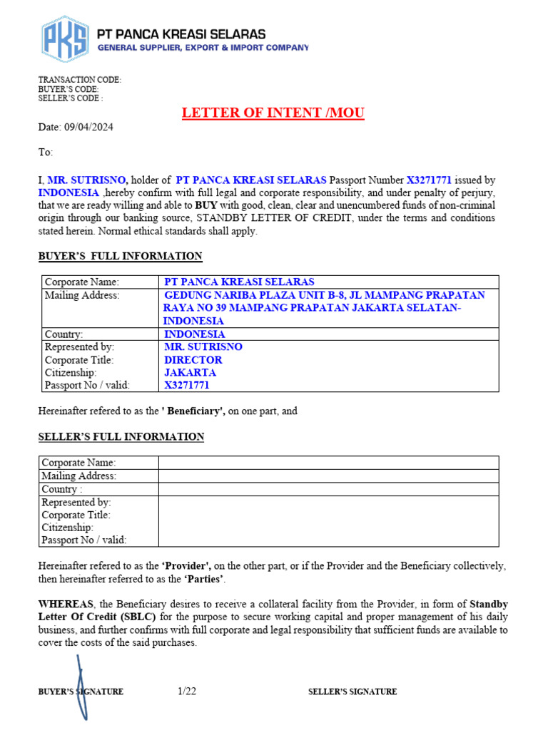 Barclays Bank SBLC Doa - Pks.charles To Baba Uk | PDF | Letter Of Credit | Banks