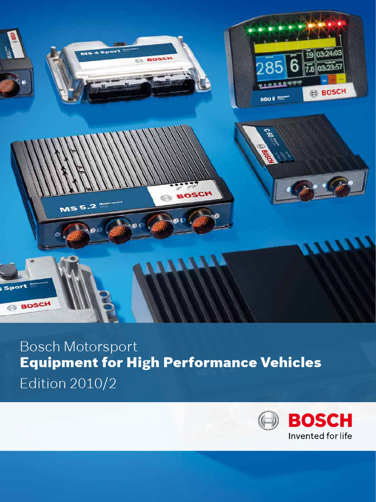Coils Bosch | PDF | Engines | Throttle