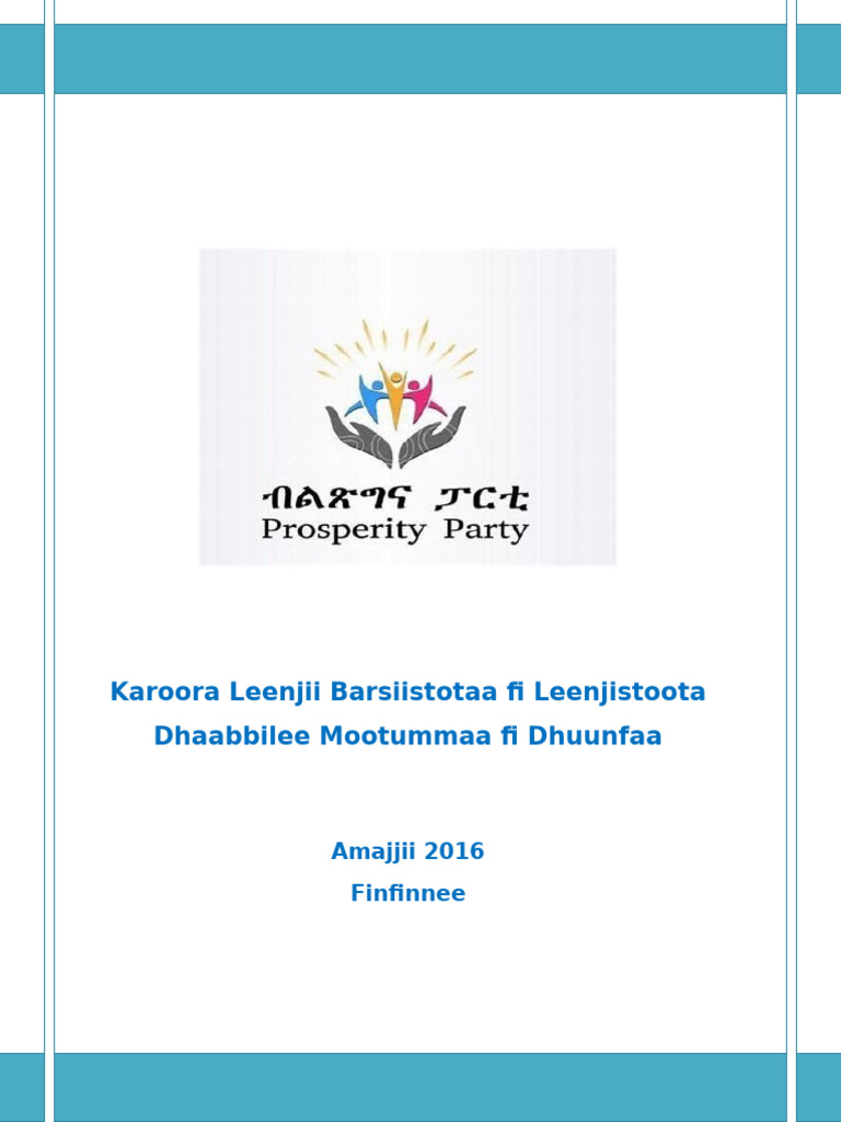 Karoora Leenjii Barsiisotaa Fi Leenjistootaa BLTO | PDF