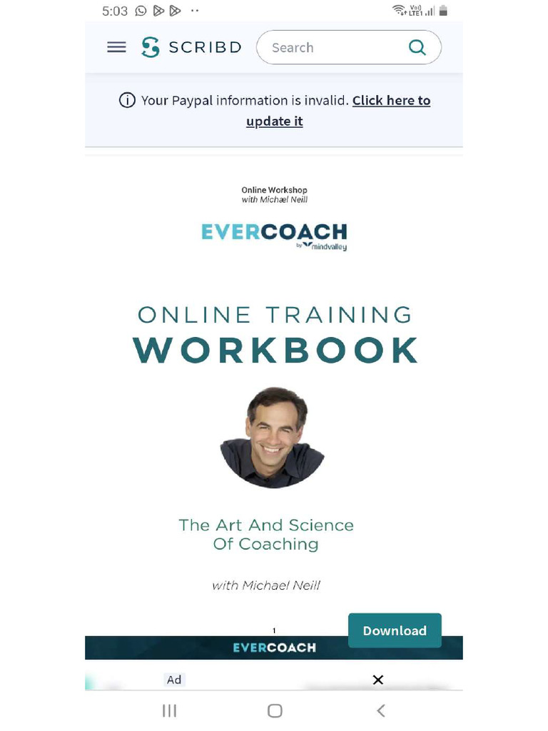 Workbook 1 | PDF