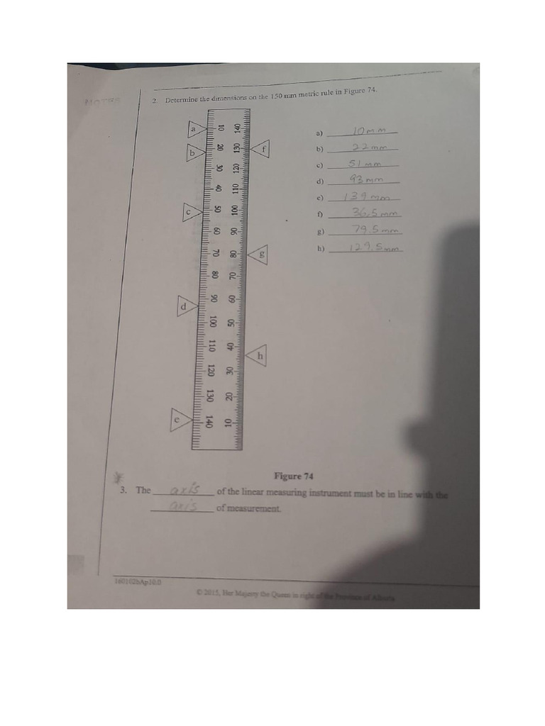 Reading Rule Part 3 (Metric Scale) | PDF