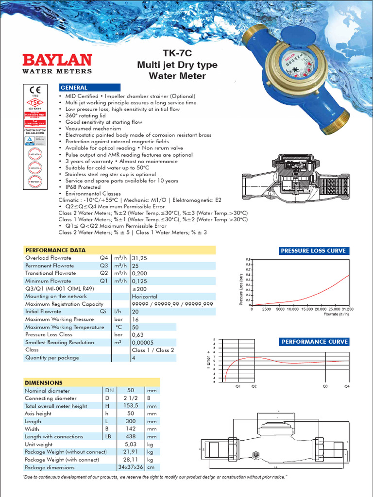 DN 50mm BAYLAN | PDF | Equipment | Mechanical Engineering