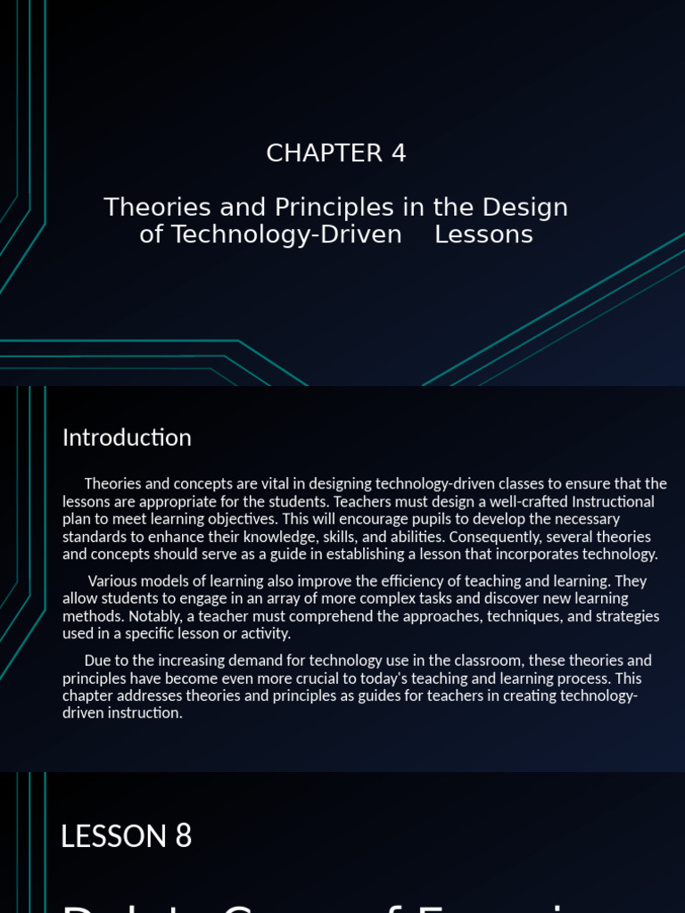 PED-108-CHAPTER-4 | PDF | Instructional Design | Learning