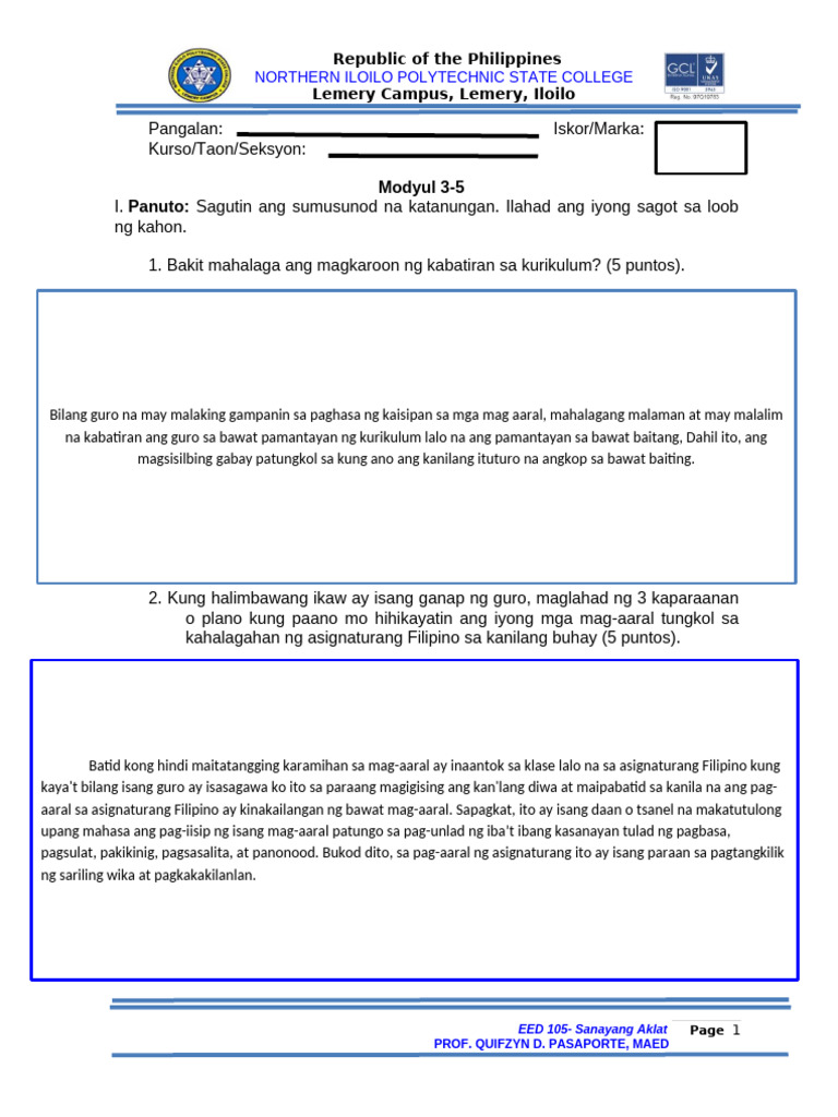 EED 105 Act Mod 3 5 | PDF