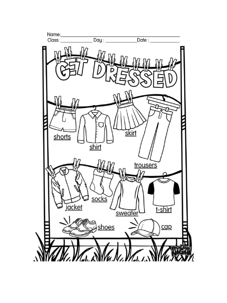 Year 2 Unit 7 Get Dressed | PDF