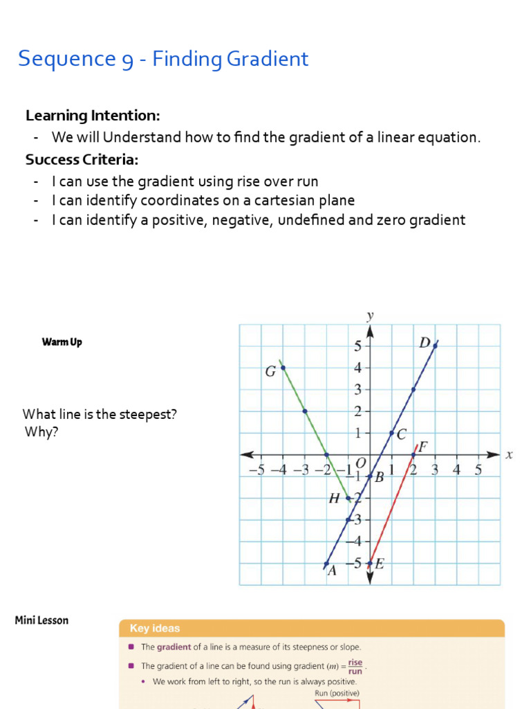 Seq 9 Gradient | PDF