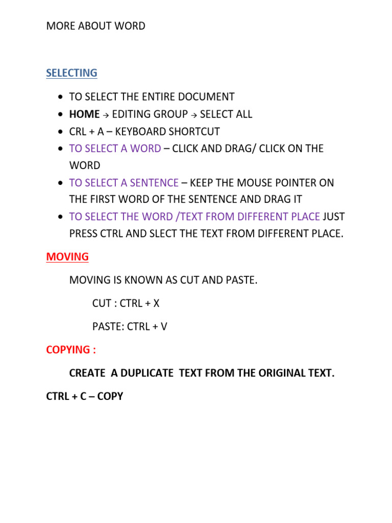 More About Word - Chapter 2 | PDF | Business | Home & Garden