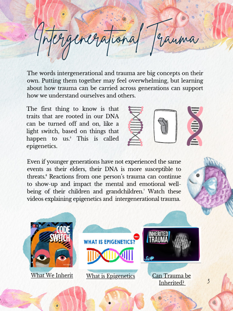 Intergenerational Trauma | PDF | Self-Improvement