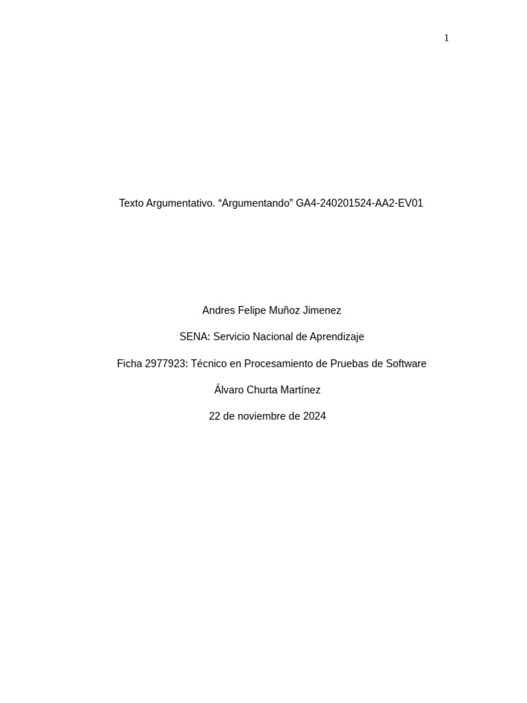 Texto Argumentativo. "Argumentando" Corregido | PDF | Comunicación | Marketing