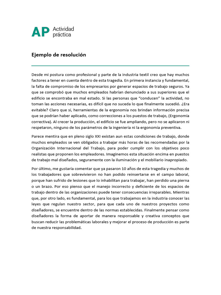 AP1 - Ejemplo de Resolución | PDF