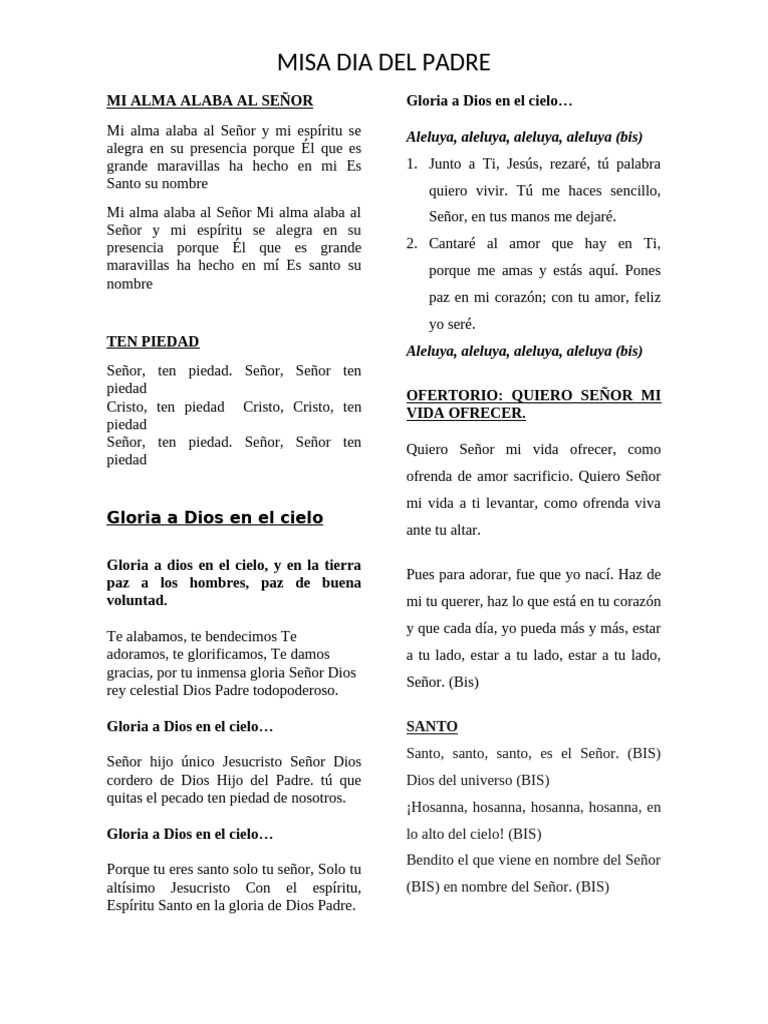 Mi Alma Alaba Al Señor | PDF | Cristo (título) | Creencia religiosa y ...