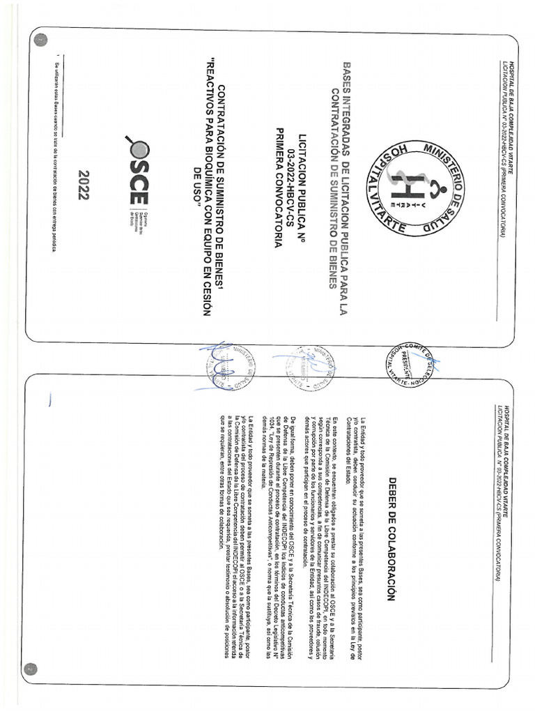 Bases Integradas LP 3 2022 HBCV | PDF