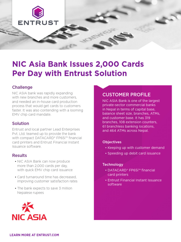 nic-asia-bank-cs | PDF | Banking
