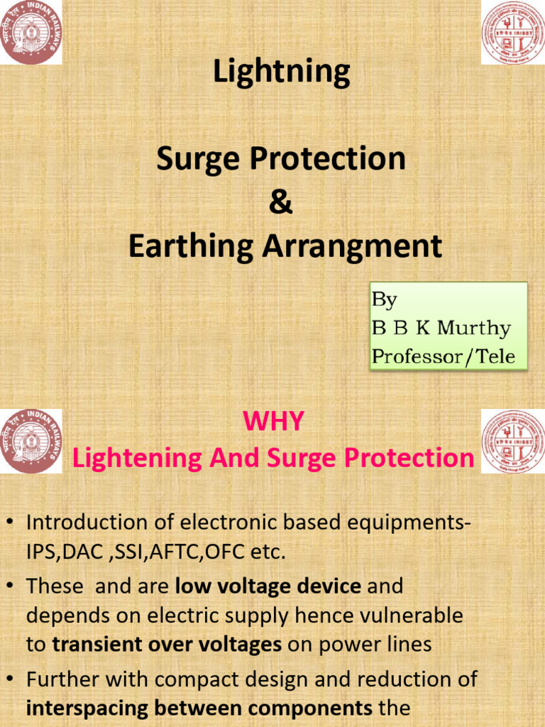 1 Lightning SPD & Earthing | PDF | Vacuum Tube | Electric Power ...