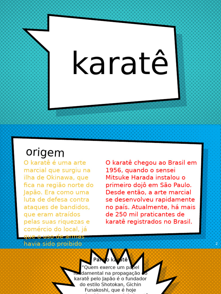 Jachimo SlidesCarnival | PDF | Karatê | Shotokan