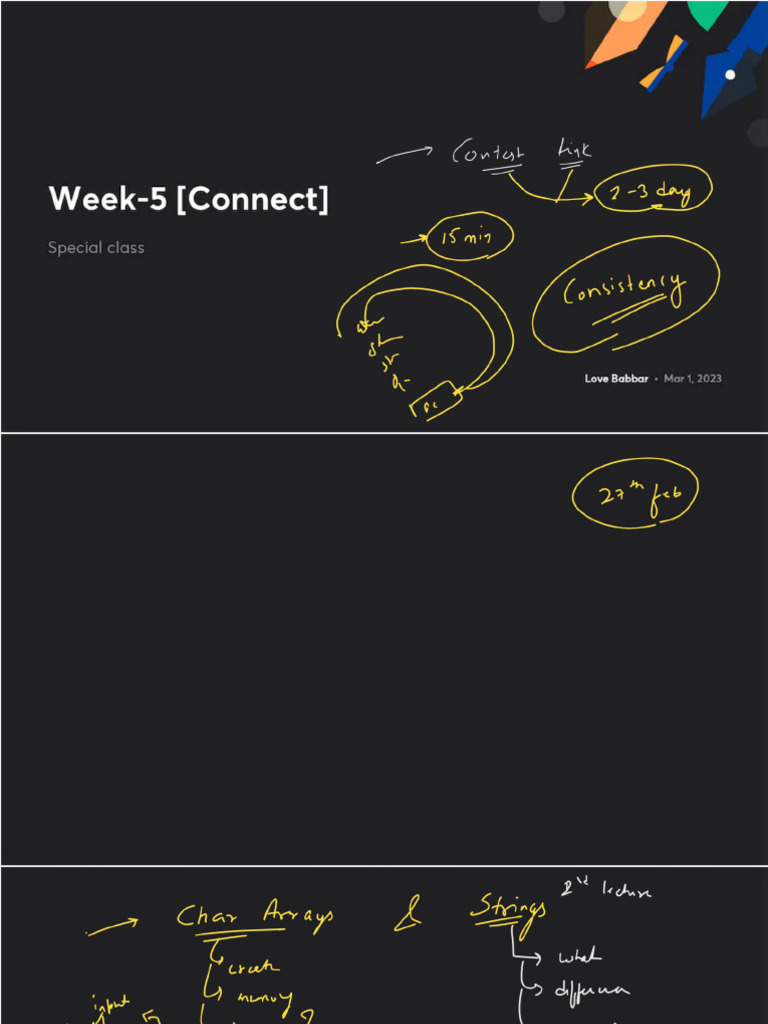 Char Arrays Strings Class III With Anno | PDF