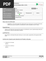 Modelo de GMUD: Estrutura e Aprovações | PDF