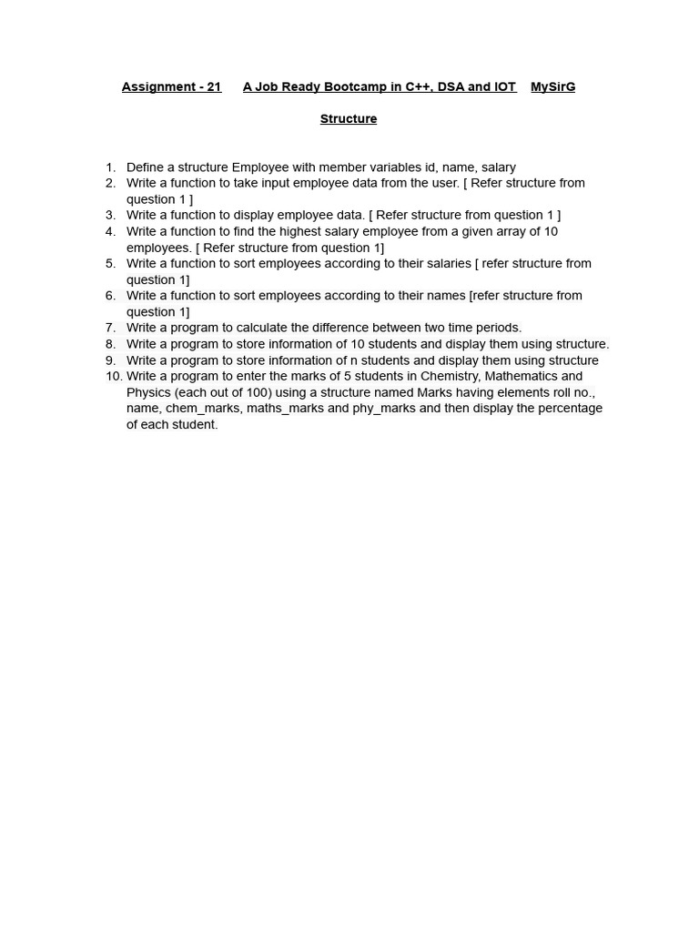 Assignment - 21 | PDF